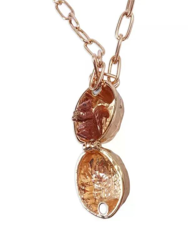 Max Mara Bead Charm Necklace