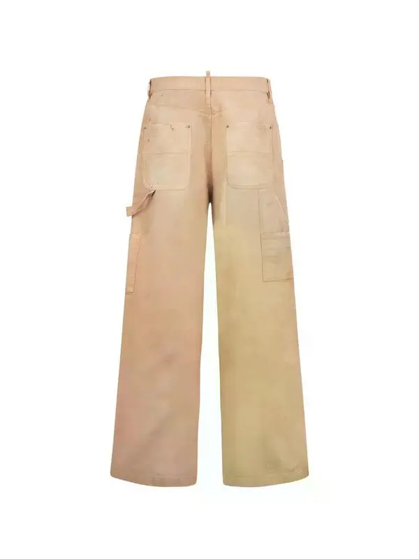 Dsquared2 Garment Dyed Baggy Carpenter Jeans