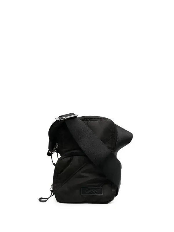 GANNI Quilted Tech Crossbody Bag