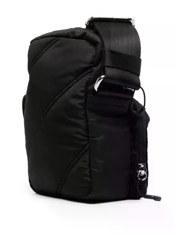GANNI Quilted Tech Crossbody Bag