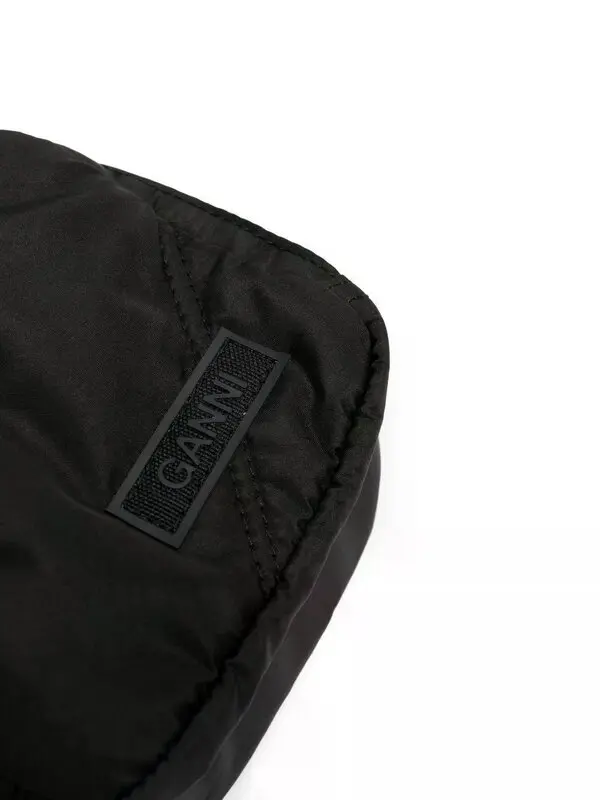 GANNI Quilted Tech Crossbody Bag