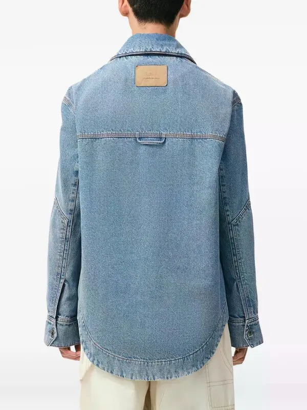 AMI Paris Oversize De Coeur Denim Jacket