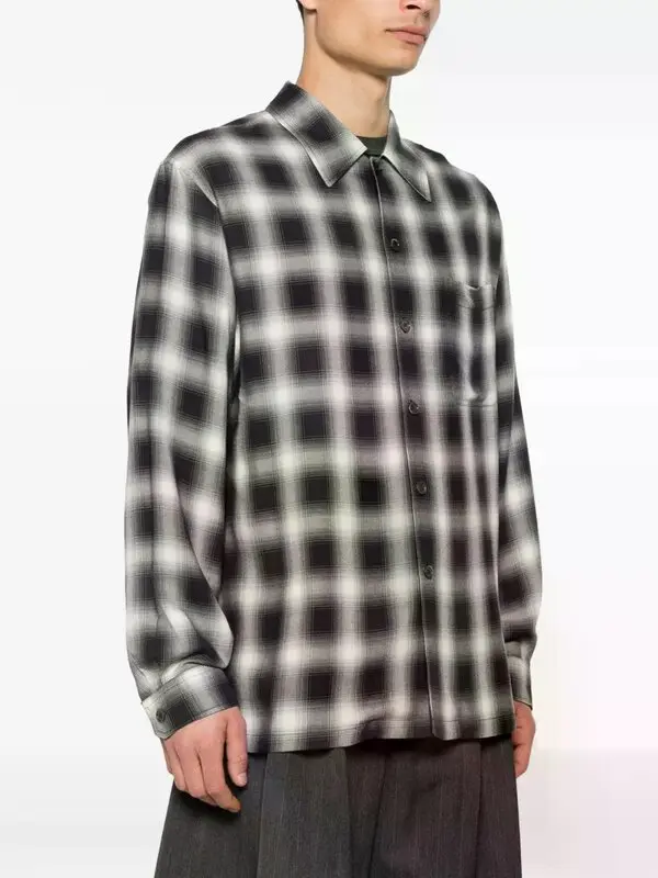 Our Legacy Every Check-pattern Button-down Shirt