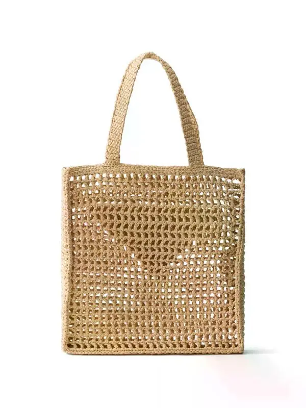 Prada Crochet Tote Bag