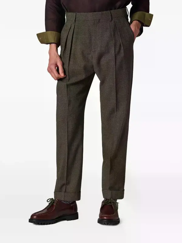 Paul Smith Pleated Cuffed Trousers