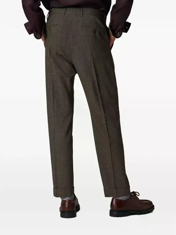 Paul Smith Pleated Cuffed Trousers