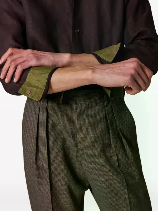 Paul Smith Pleated Cuffed Trousers
