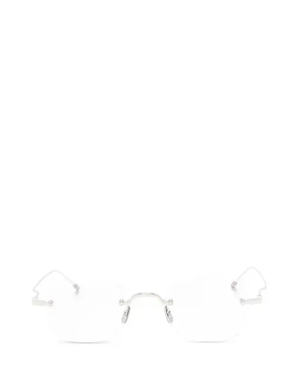 Thom Browne Rimless Eyeglasses - Silver