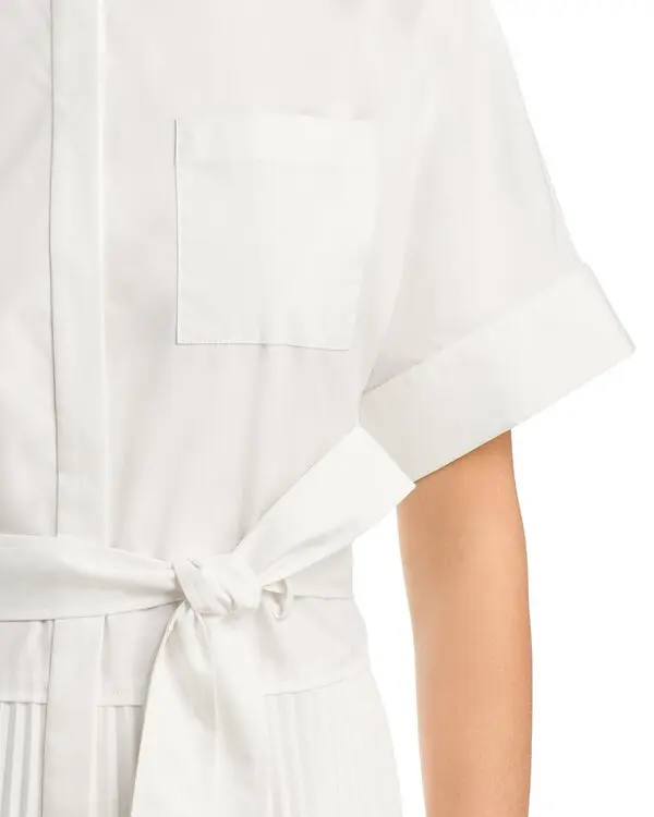Kobi Halperin Loretta Pleated Midi Dress - White