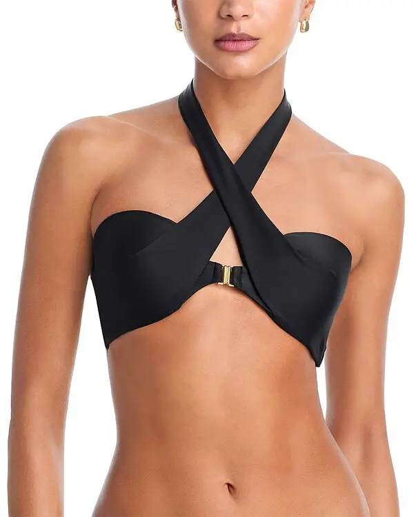 Kobi Halperin Sesil Bikini Top - Black