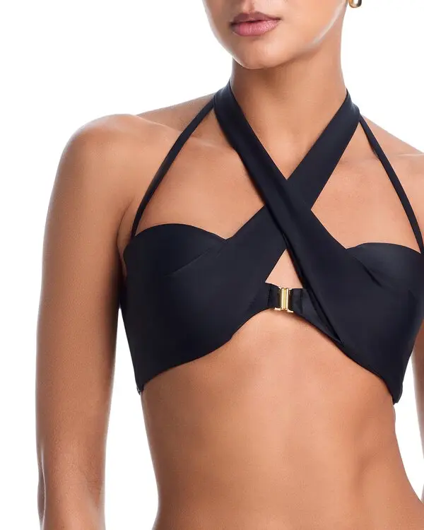 Kobi Halperin Sesil Bikini Top - Black