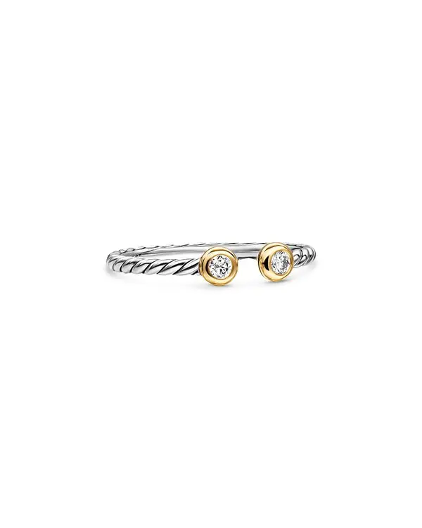 David Yurman Cable Open Ring - Silver