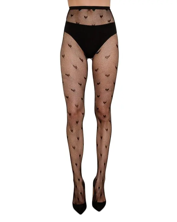 HIGH HEEL JUNGLE Sweetheart Fishnet Tights