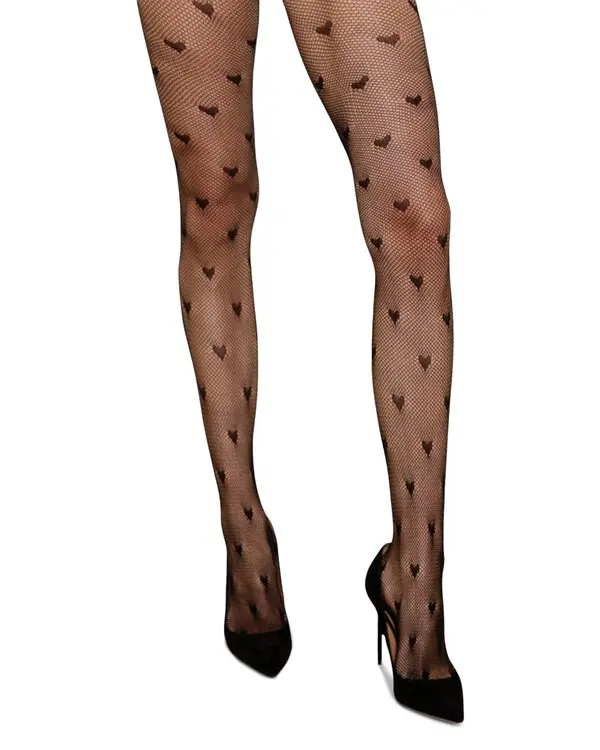 HIGH HEEL JUNGLE Sweetheart Fishnet Tights