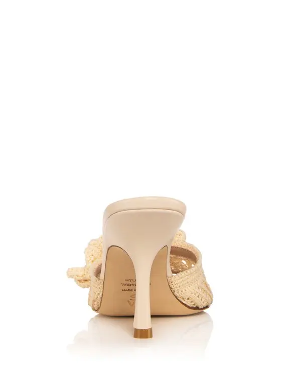 STUART WEITZMAN Lotus Slide Sandals - Chalk