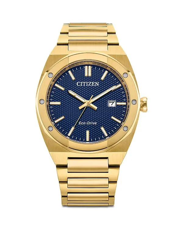 Citizen Integrated Watch 40mm - Gold/blue
