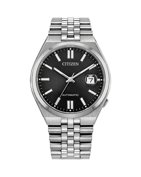 Citizen Tsuyosa 60 Watch, 40mm - Silver/black