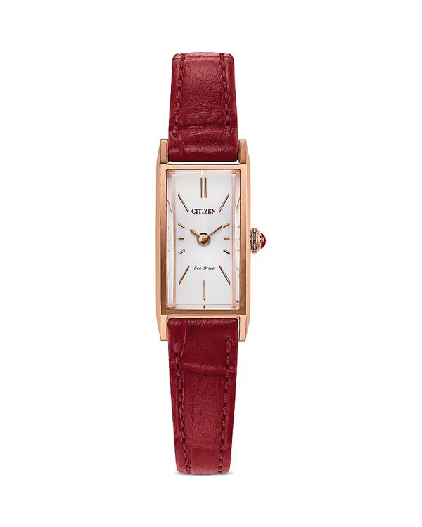 Citizen Eco-drive Fio Watch - Red/white
