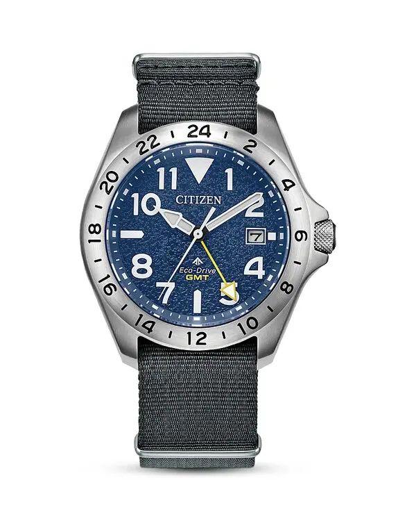 Citizen Eco-drive Promaster Land Tough Gmt Watch - Gray/blue