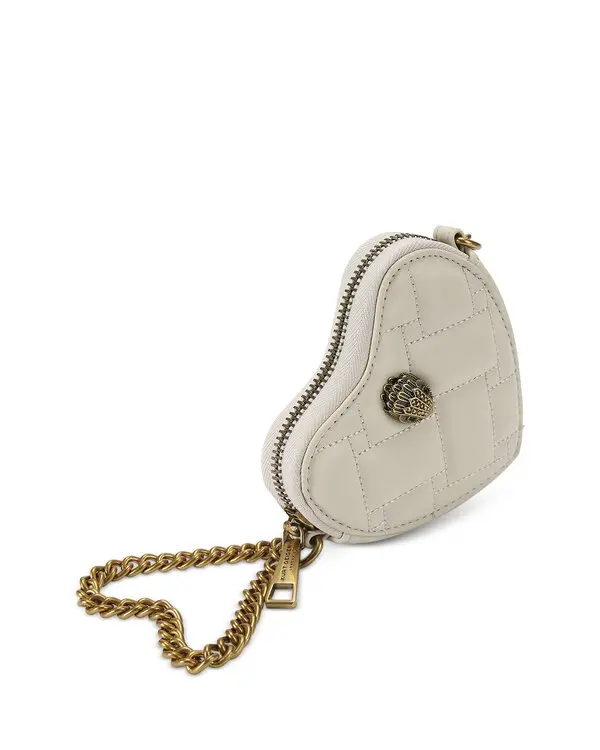 Kurt Geiger Heart Micro Crossbody - Natural