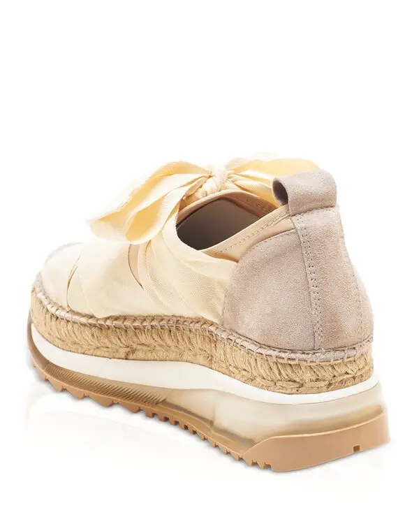 Free People Chapmin Espadrille Sneakers - Ivory