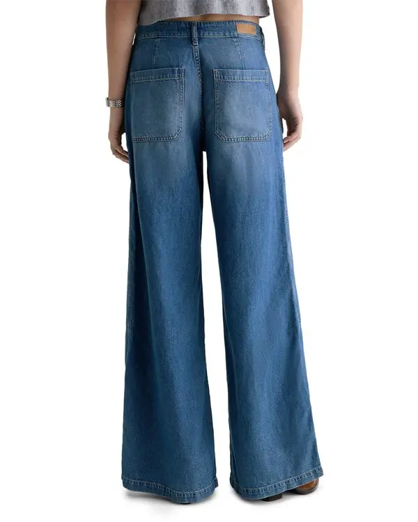 Ag Stella Low Slung Palazzo Jeans