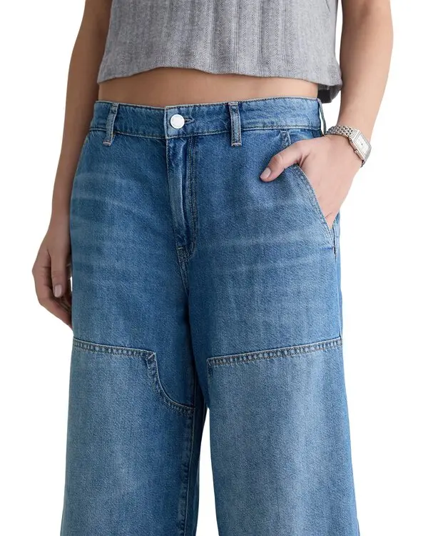 Ag Stella Low Slung Palazzo Jeans
