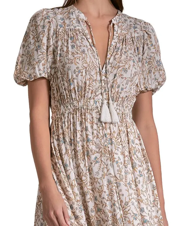 Elan Split Neck Maxi Dress