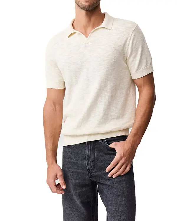 Rodd & Gunn Poison Bay Knit Polo - Natural