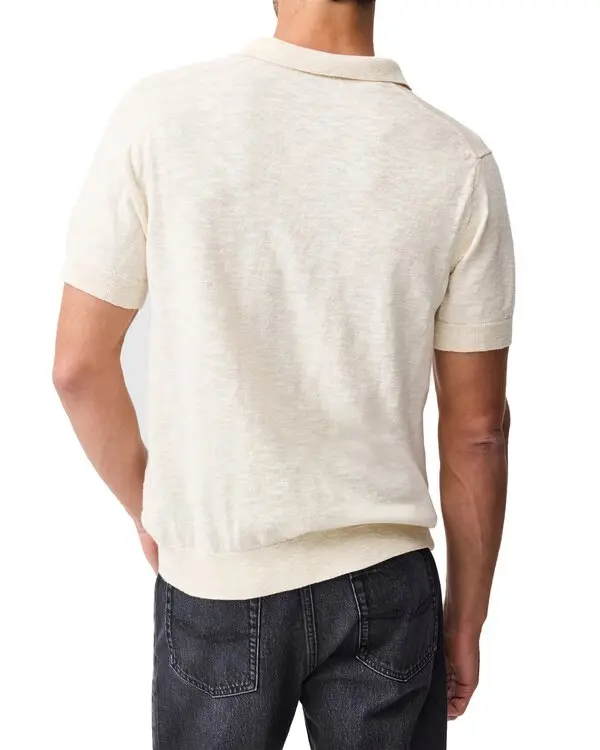 Rodd & Gunn Poison Bay Knit Polo - Natural