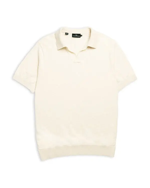Rodd & Gunn Poison Bay Knit Polo - Natural