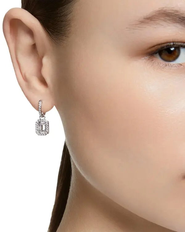 SWAROVSKI Una Angelic Octagon Drop Earrings