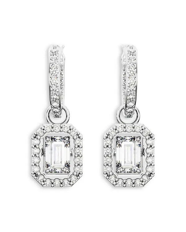 SWAROVSKI Una Angelic Octagon Drop Earrings