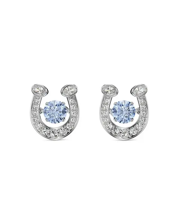 SWAROVSKI Symbolica Horseshoe Stud Earrings - Blue