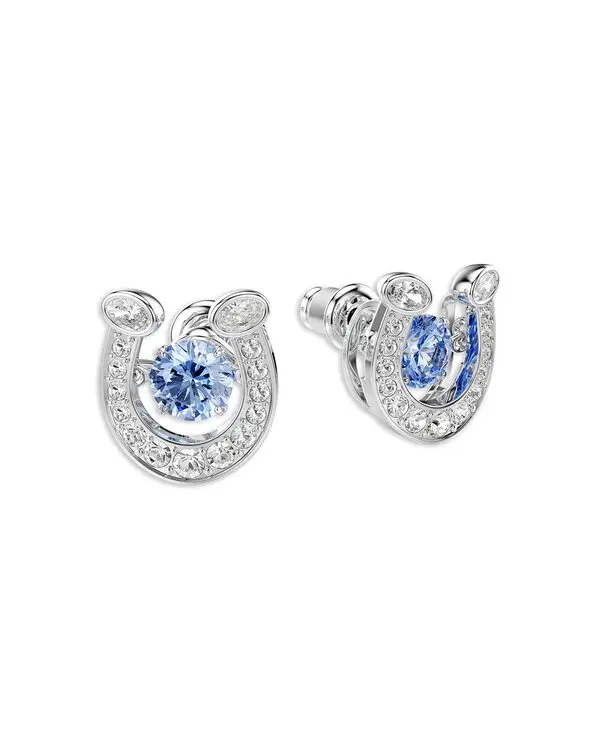 SWAROVSKI Symbolica Horseshoe Stud Earrings - Blue