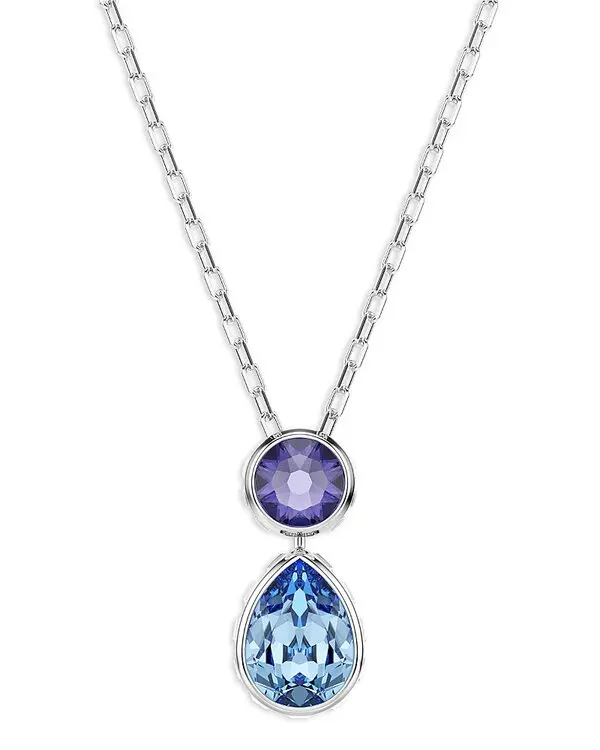 SWAROVSKI Chroma Crystal Reversible Pendant Necklace - Multicolored