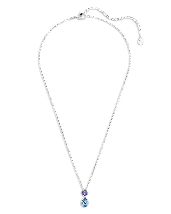 SWAROVSKI Chroma Crystal Reversible Pendant Necklace - Multicolored