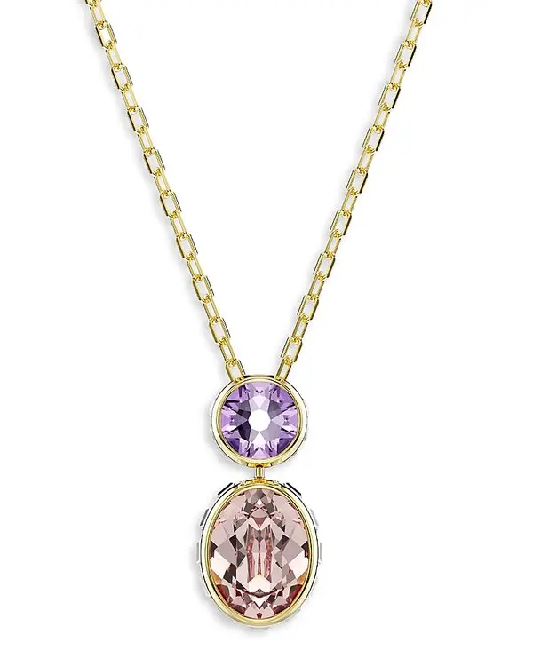 SWAROVSKI Chroma Crystal Reversible Pendant Necklace - Multicolored