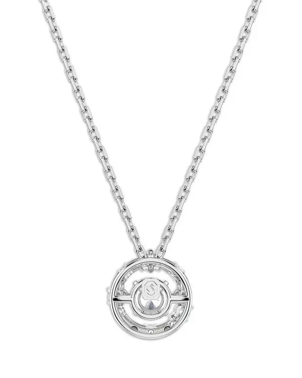 SWAROVSKI Constella Dancing Stone Pendant Necklace - Silver