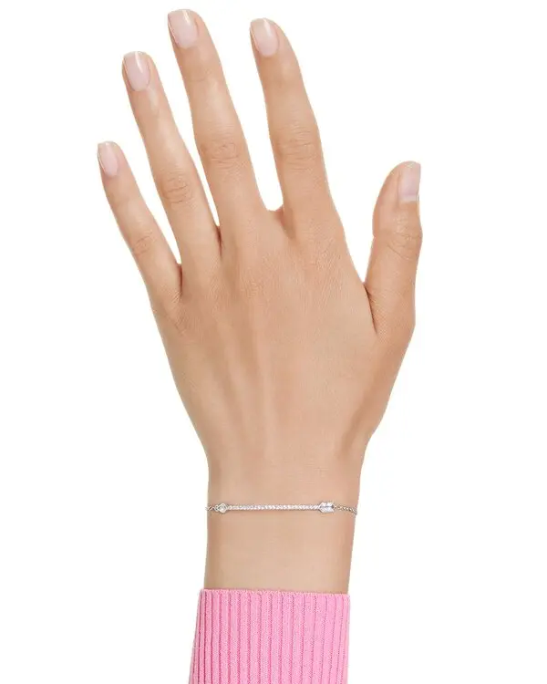 SWAROVSKI Idyllia Crystal & Zirconia Arrow Slider Bracelet