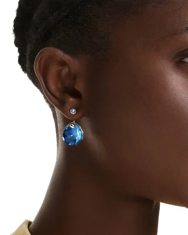 SWAROVSKI Gema Mixed Crystal Drop Earrings