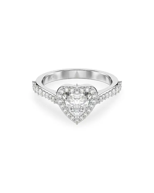 SWAROVSKI Crystal Heart Ring - White