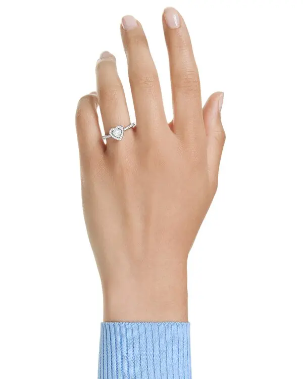 SWAROVSKI Crystal Heart Ring - White
