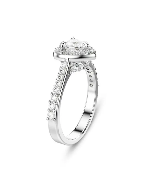 SWAROVSKI Crystal Heart Ring - White