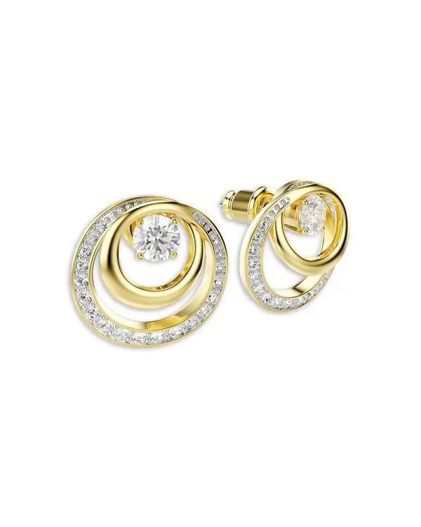 SWAROVSKI Hyperbola Circular Stud Earrings