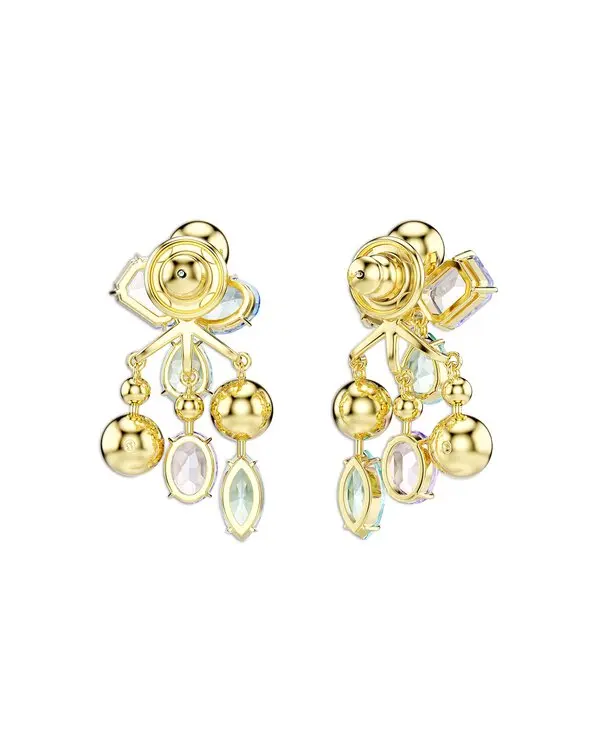 SWAROVSKI Gema Mixed Crystal Jacket Earrings - Multicolored