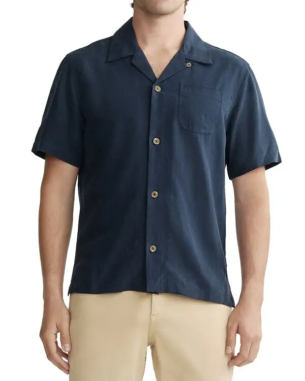 DL1961 Hugh Spread Collar Shirt - Nautical
