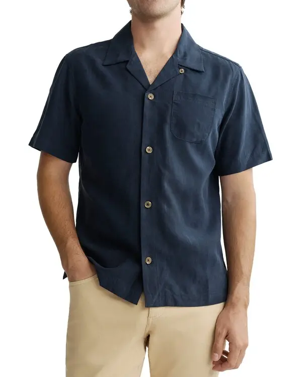 DL1961 Hugh Spread Collar Shirt - Nautical
