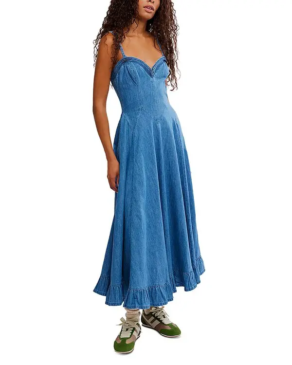Free People Another Season Midi Dress - Boardwalk