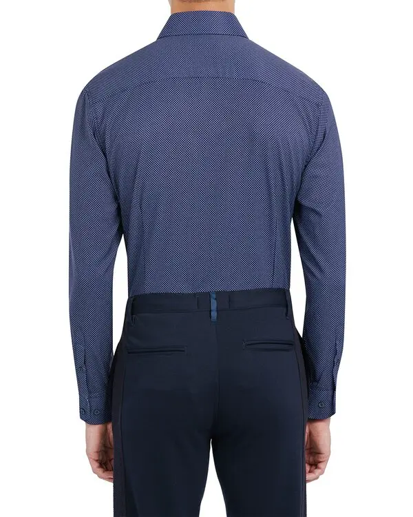 WRK Slim Fit Dot Performance Dress Shirt